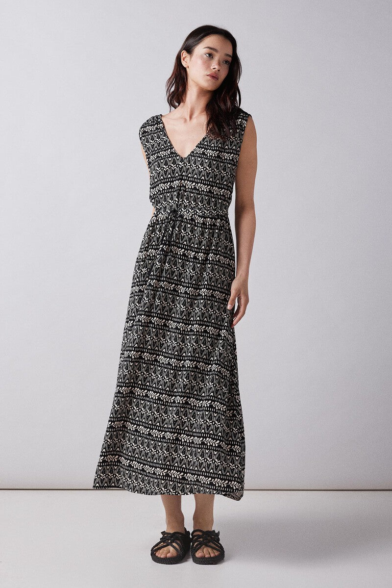 SpringFiled KSA|Crochet Shoulders Midi Dress | Dress – Springfield KSA